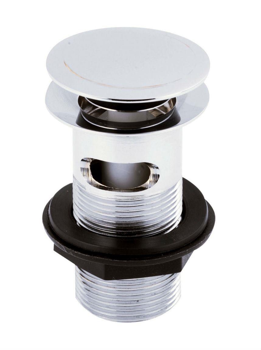 Ultra Slotted Push Button Basin Waste | Royal Bathrooms