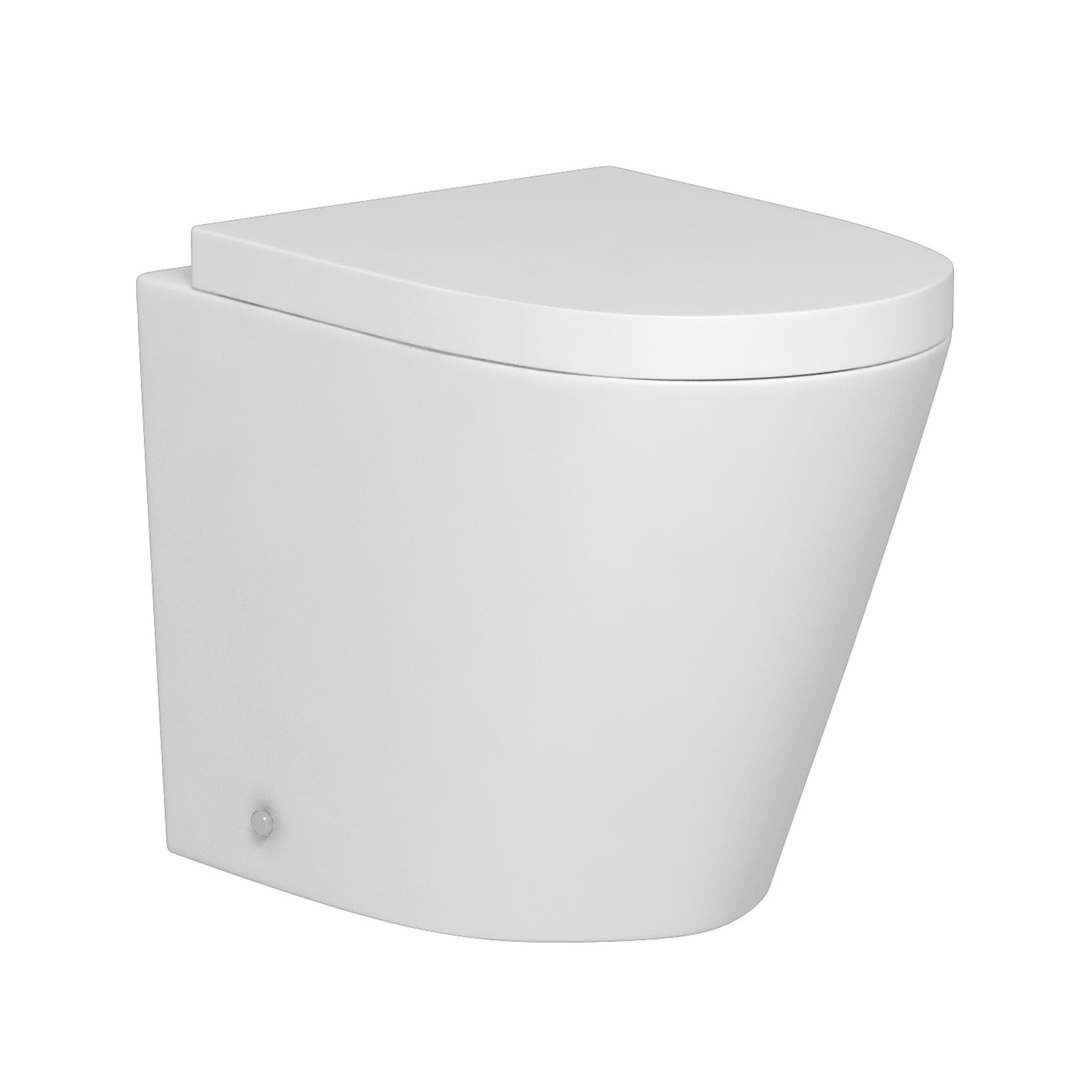 Cesar Rimless Back To Wall Toilet Pan and Soft Close Seat with ...