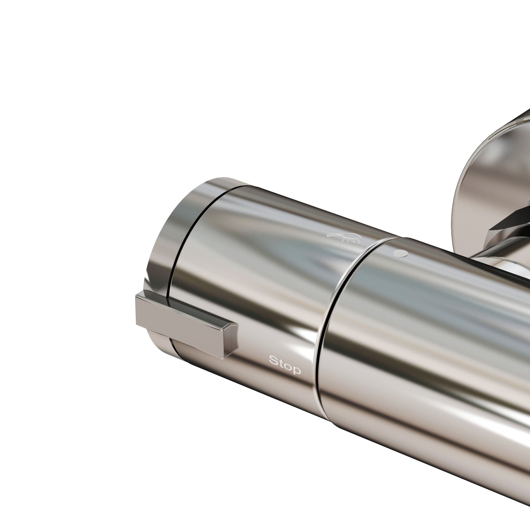 Grace Chrome Round Thermostatic Bar Shower With Kit | Royal Bathrooms