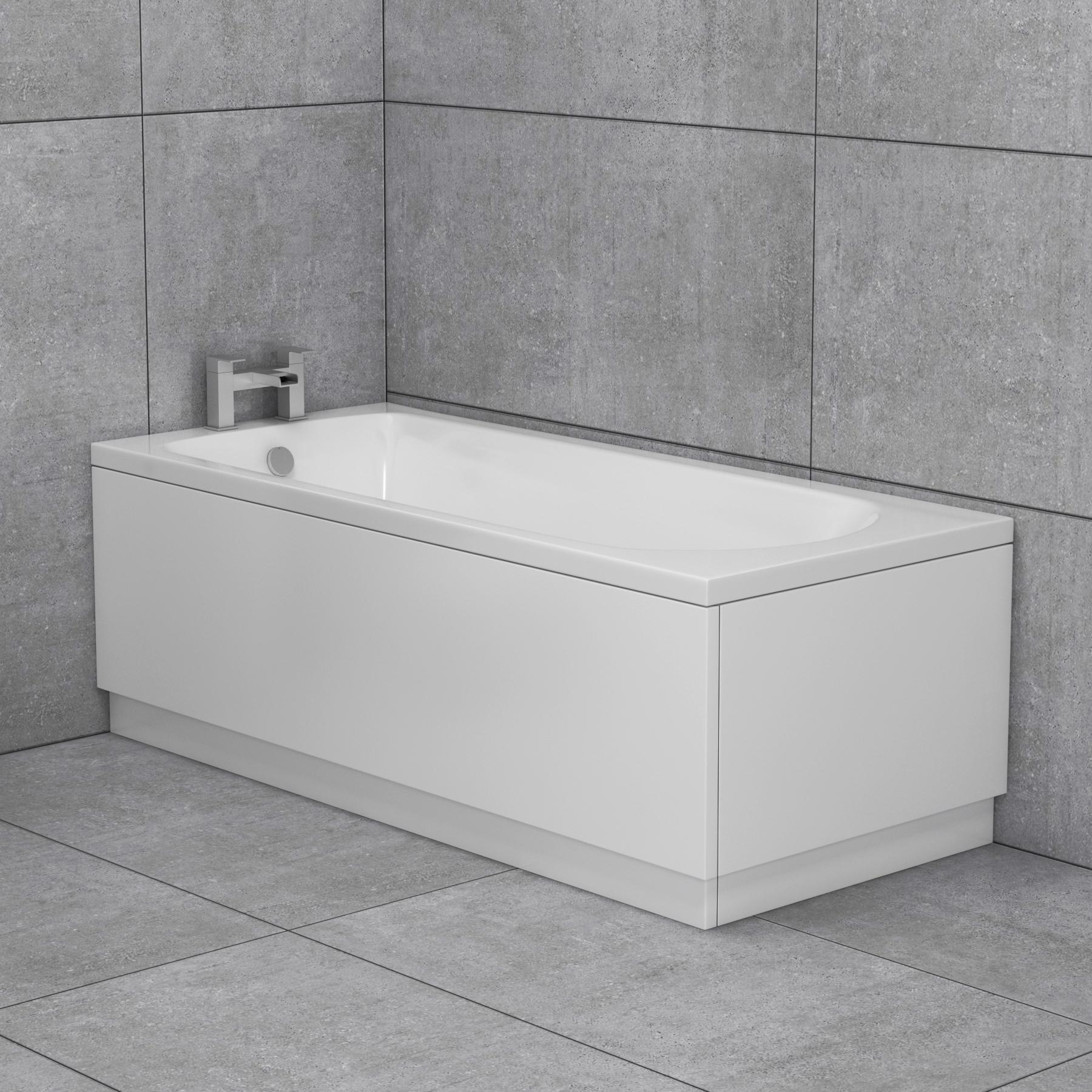 Breeze Acrylic Single Ended Round Edge Bath Tub - Various Sizes | Royal ...