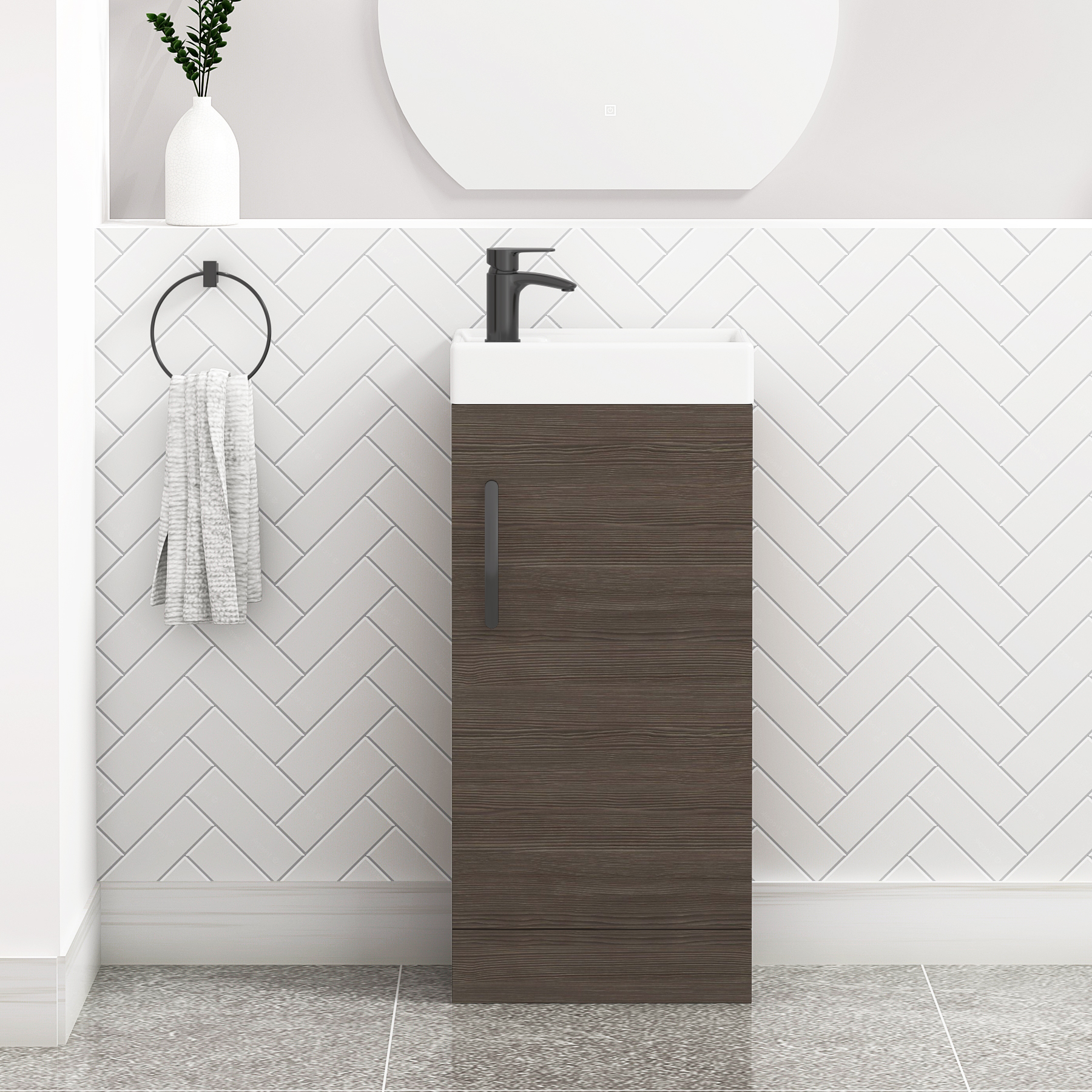 Cloakroom Vanity Units | Slimline, Small & Compact | Royal Bathrooms