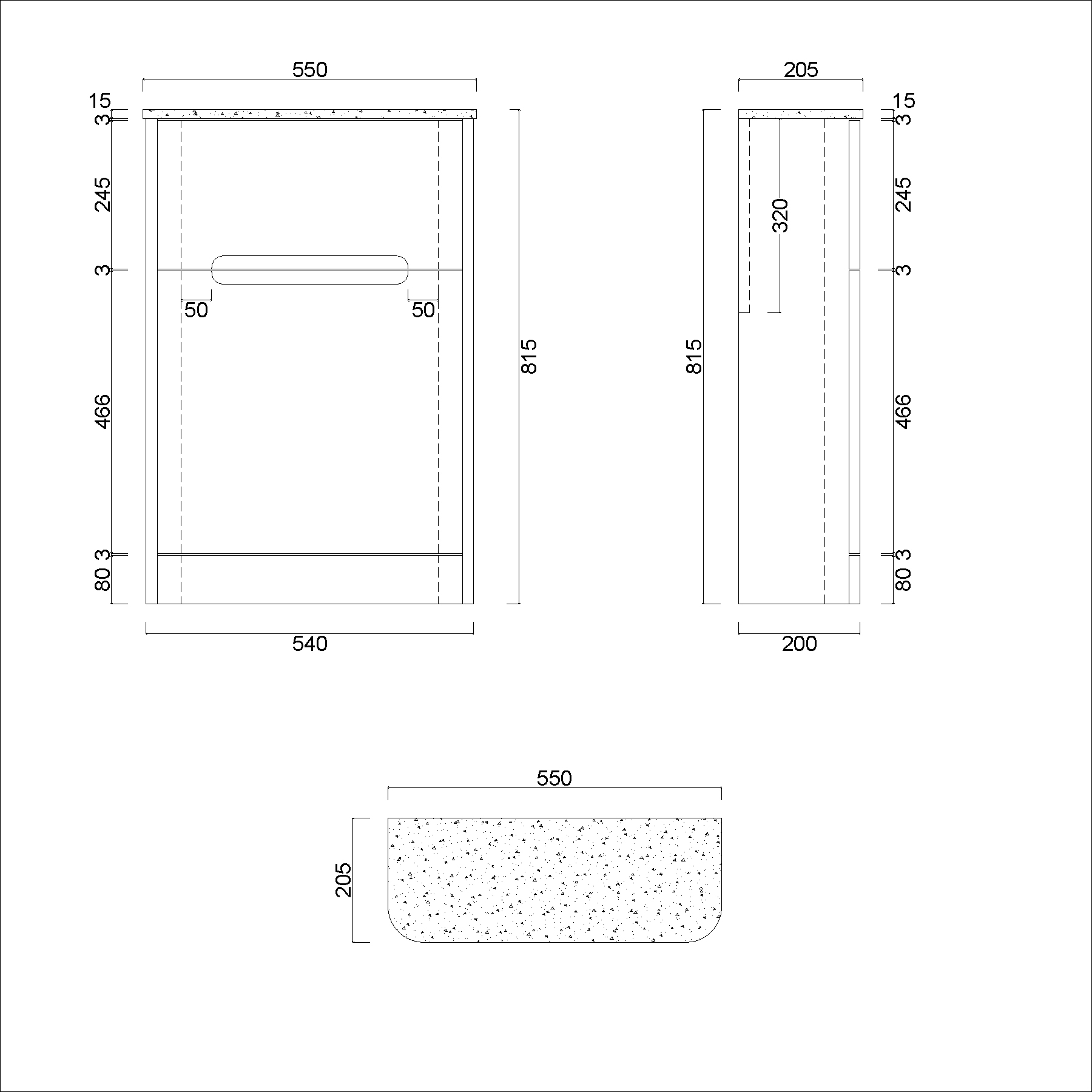 Infinity 550mm Gloss White BTW WC Unit with Elva Rimless Short ...