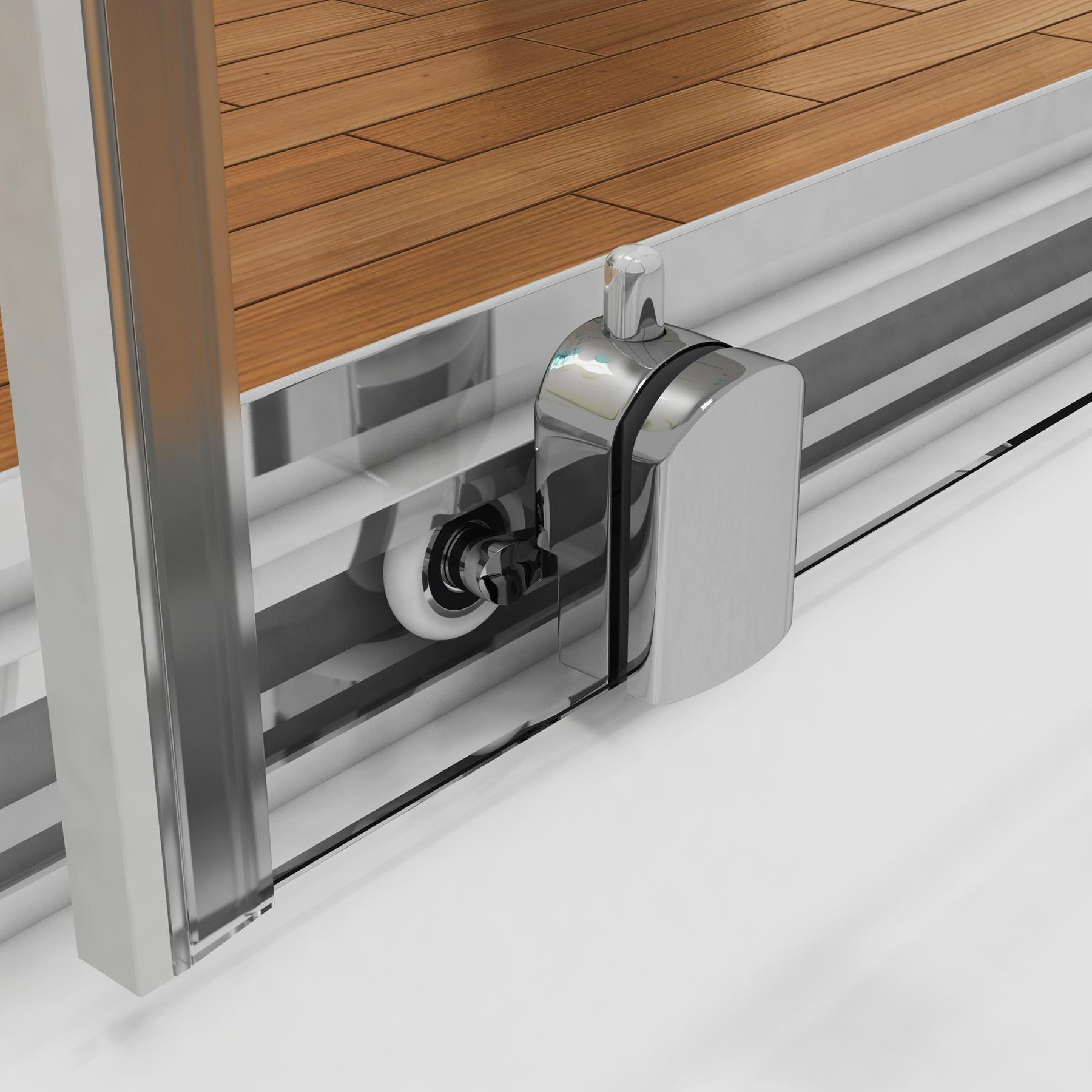 Plaza Rectangular Corner Entry Shower Enclosure - 6mm Sliding Door ...