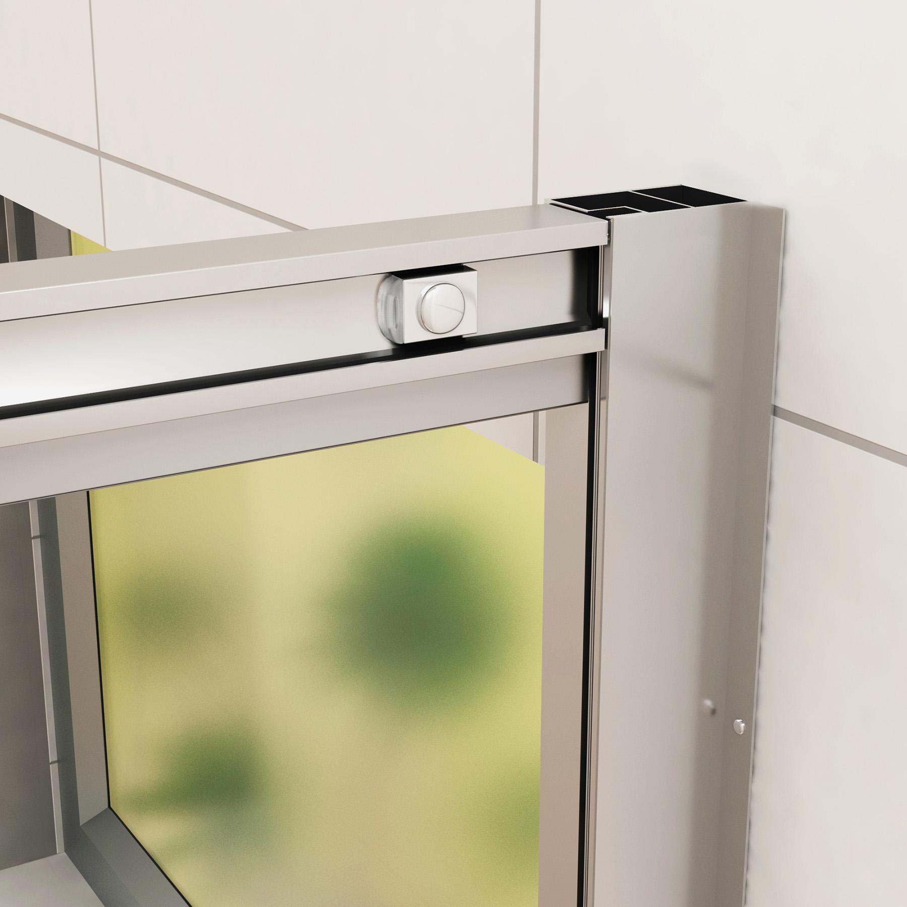 Plaza Rectangular Corner Entry Shower Enclosure - 6mm Sliding Door ...