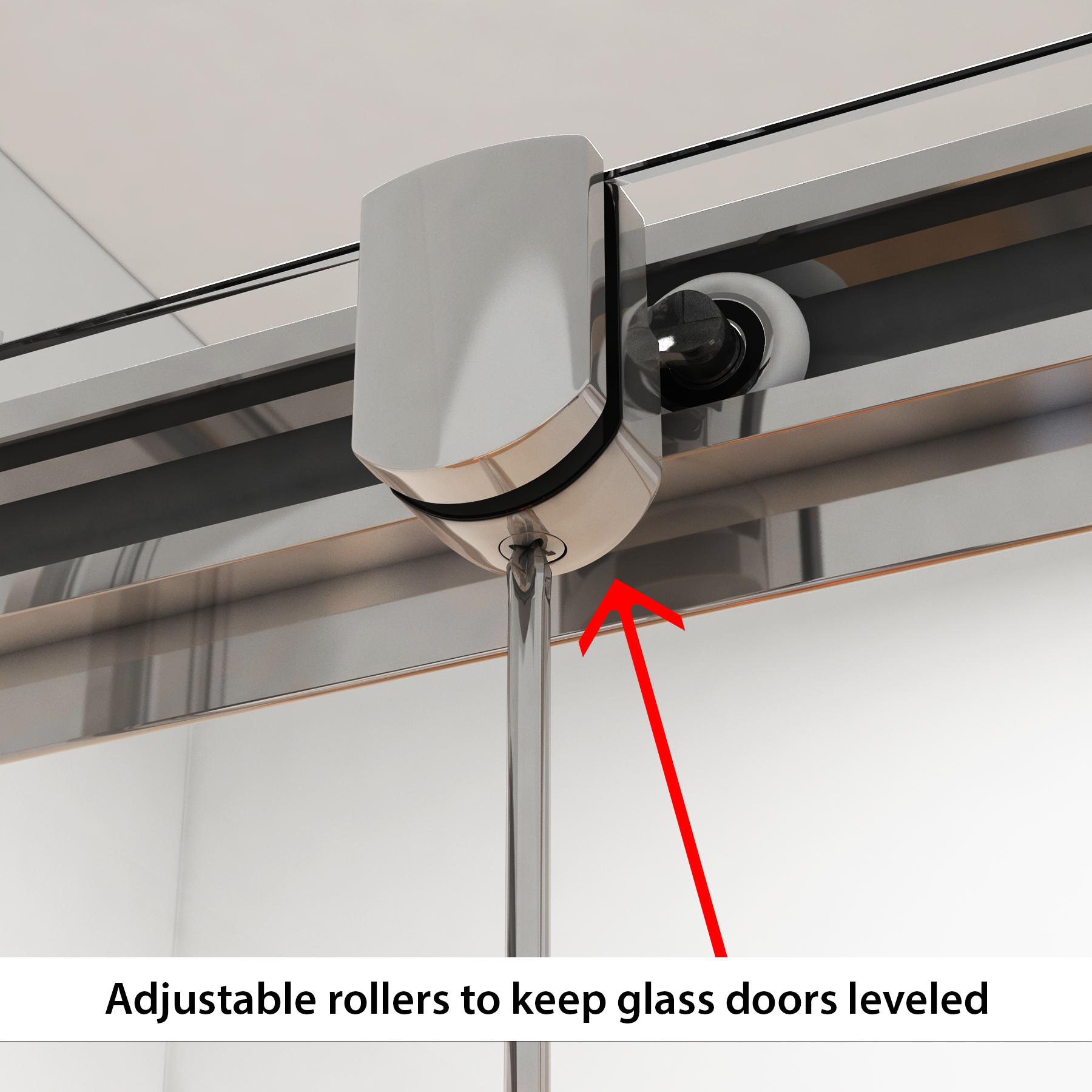 Plaza Rectangular Corner Entry Shower Enclosure - 6mm Sliding Door ...