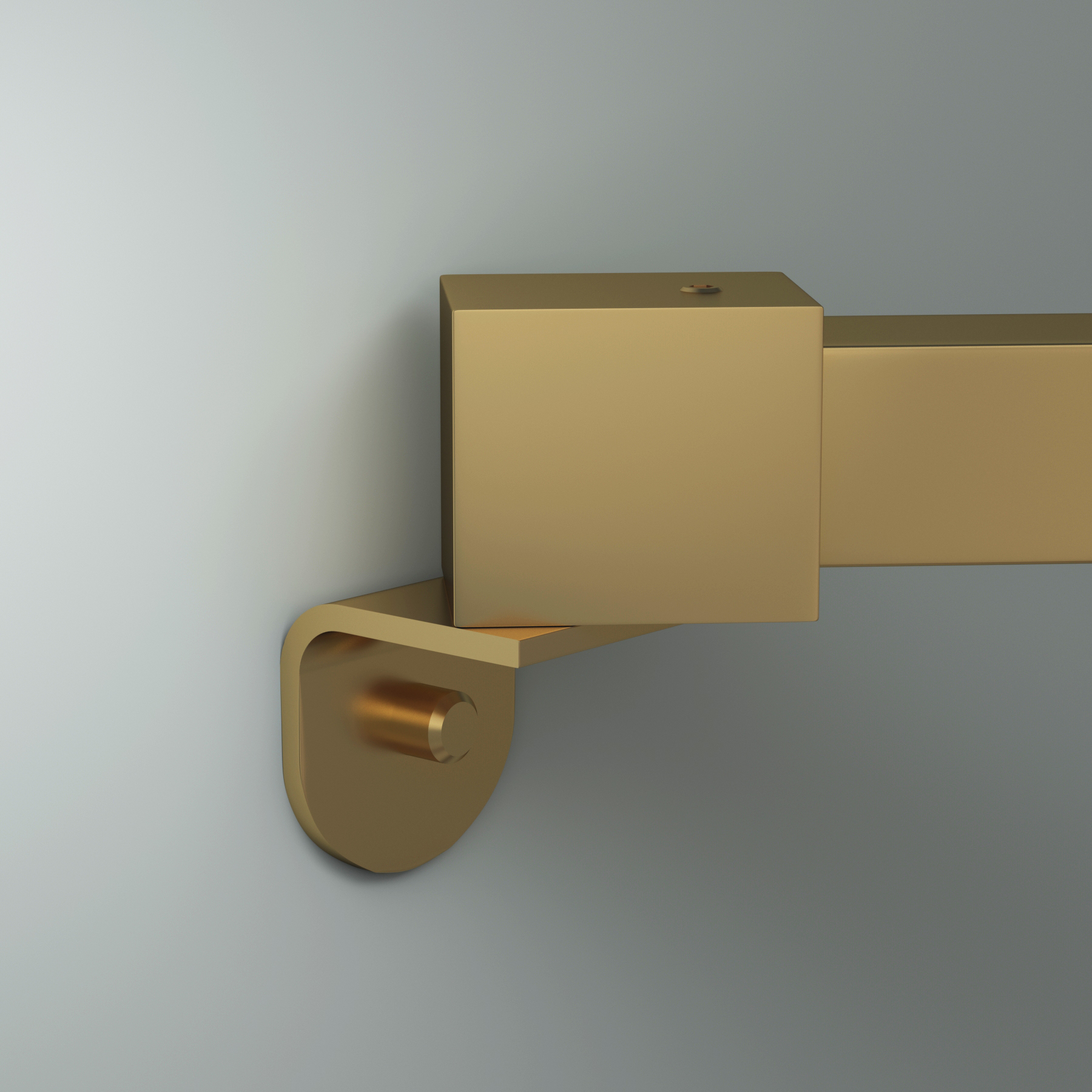 Luxor 1200mm Walk-In Wet Room Fluted Shower Screen with Brushed Brass ...