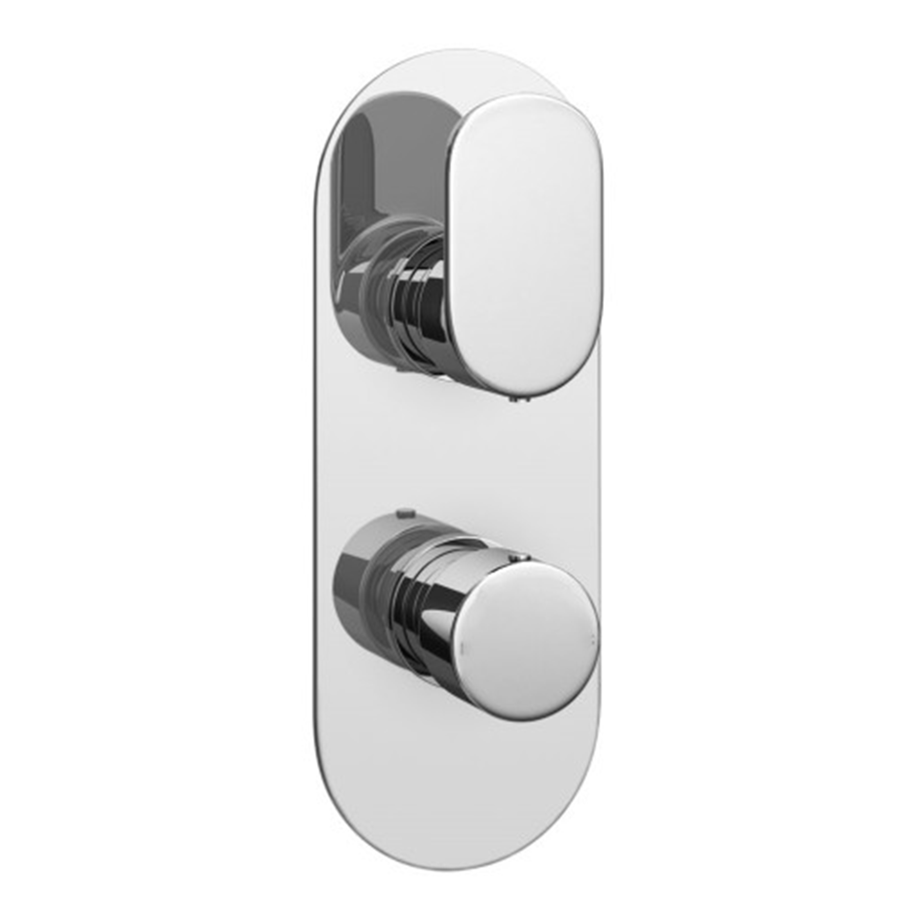 Cube Logik Thermostatic Shower Mixer with Slide Rail Kit Ceiling Arm ...