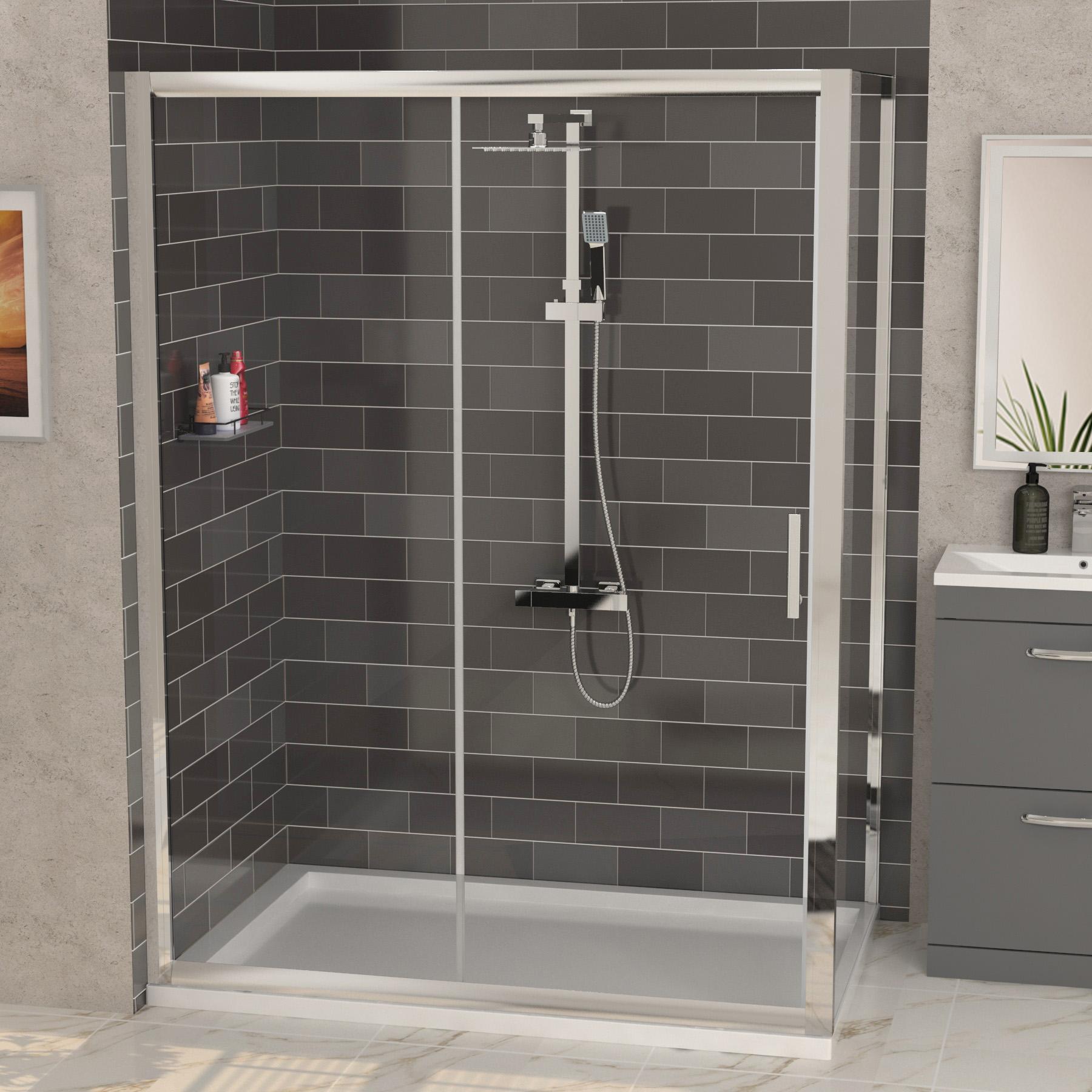 Grand 1100 x 700 Shower Enclosure En-Suite With Peak Toilet & 600mm ...
