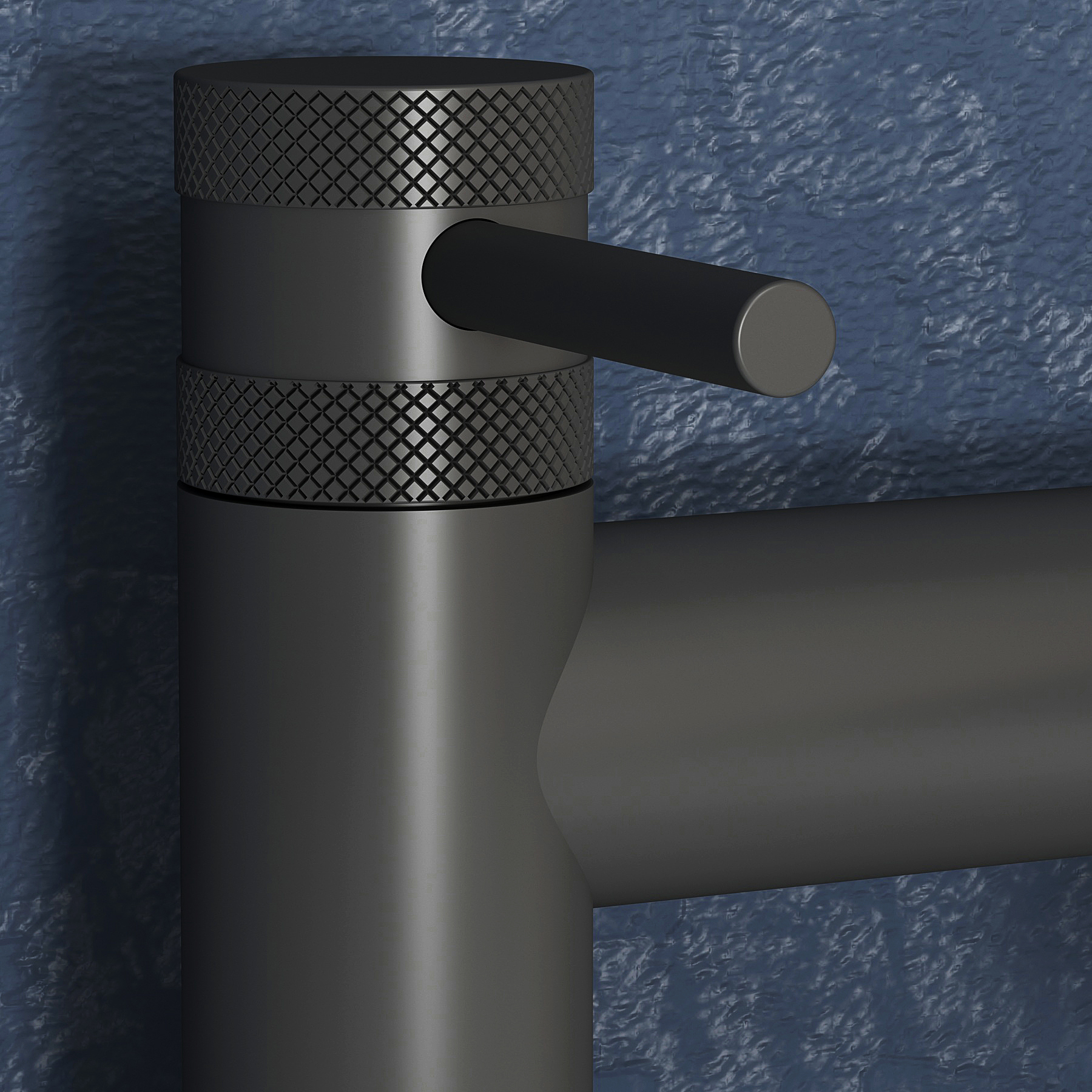 Core Deck Mounted Bath Filler Tap - Matt Black | Royal Bathrooms