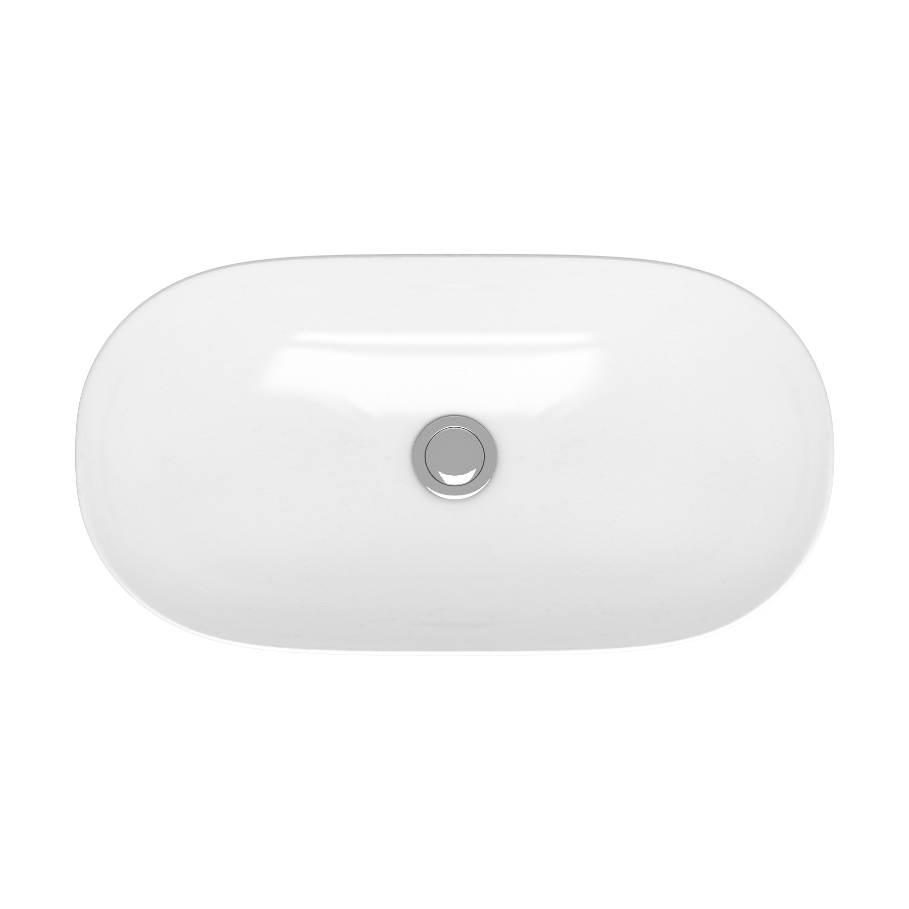 Cesar Oval Counter Top Basin Vessels 615mm Sit On Worktop | Royal Bathrooms