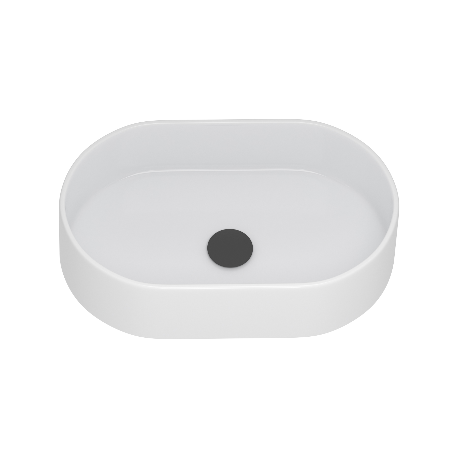 Peak Round Counter Top Basin Vessels 565mm Sit On Worktop | Royal Bathrooms