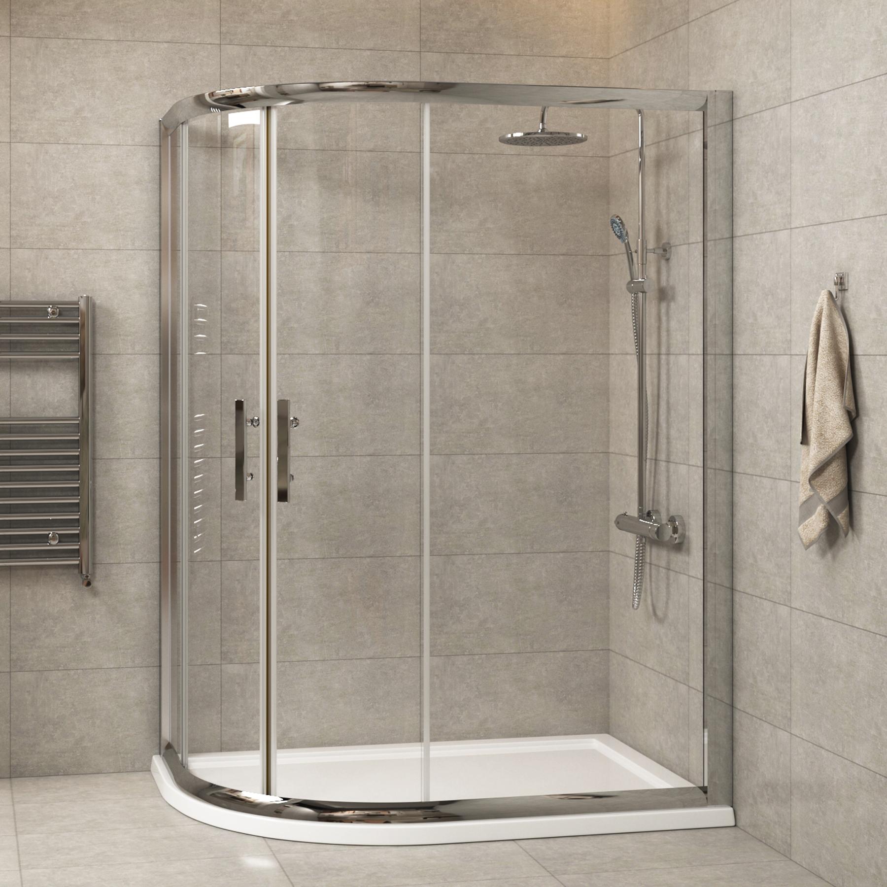 Imperial Offset Quadrant Shower Enclosure Left / Right Handed - Various ...
