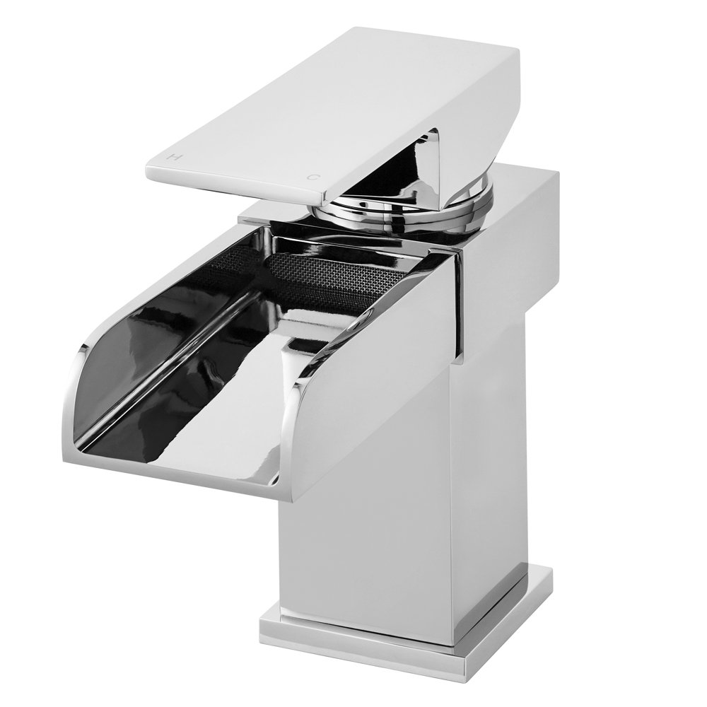 Hudson Reed Strike Open Spout Bath Shower Mixer & Mono Basin Tap Pack ...